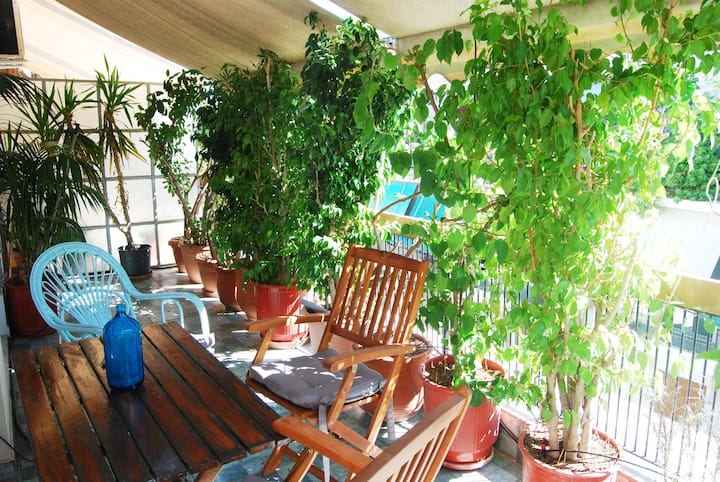 Charming Apt 10'from Historical Centre & Acropolis - Athènes