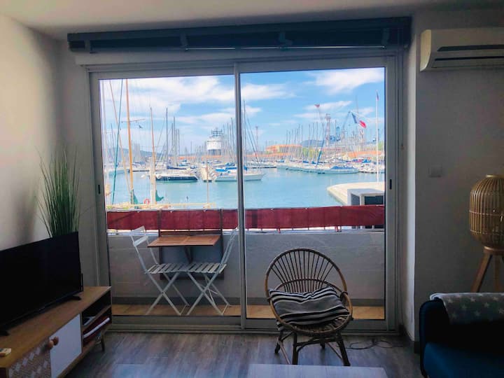 Appartement Toulon Port Pleine Vue Mer - Toulon