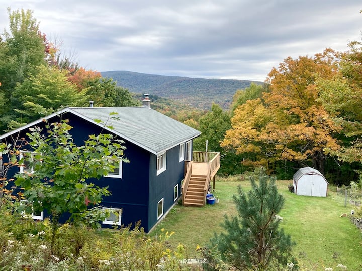 Cabaña Belleayre Con Vistas Rodeado De Naturaleza - Fleischmanns, NY
