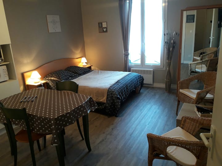 Joli Studio Coquet Avec Parking Privé Gratuit - Bagnères-de-Bigorre