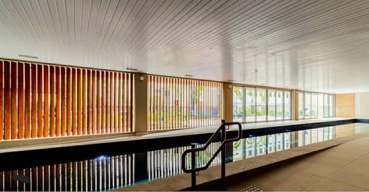 Ar Apto Todo/ Vaga/ Wi-fi Rápido/ Piscina Aquecida - São Paulo