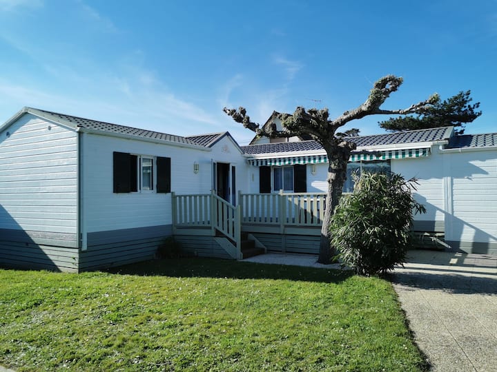 Mobil Home Confortable 6 Pers. En Bord De Mer - Jullouville