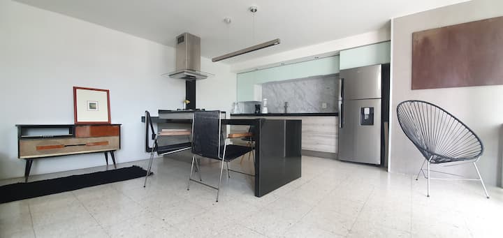 Minimalistic Penthouse With Modern Styling - Guadalajara, Jalisco, Mexique