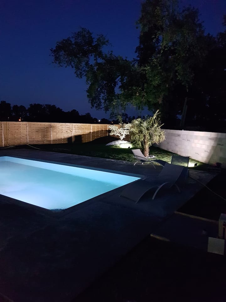 Villa Privative Sauna Hammam Jaccuzzi Et Piscine - Tarn-et-Garonne