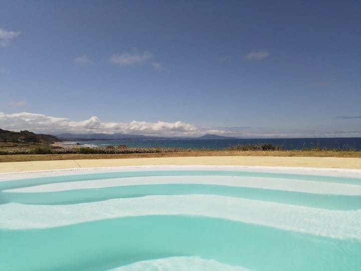 Joli Studio, Magnifique Vue Océan, Piscine, Tennis - Biarritz