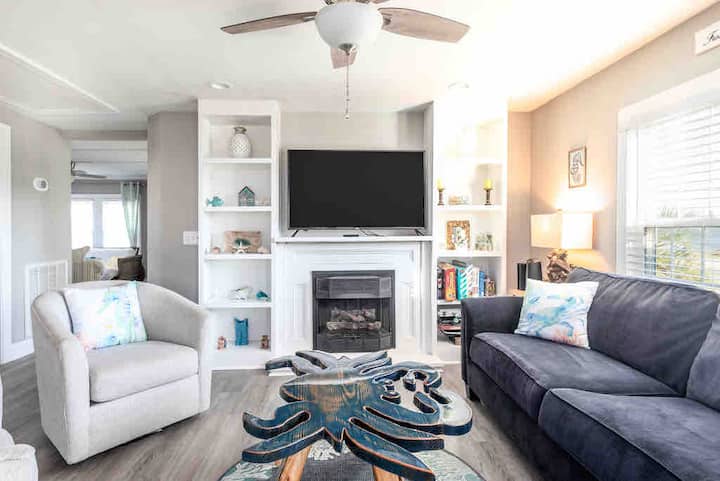 Water View, Country Escape, Sunrise&sunset, Games - Harkers Island, NC