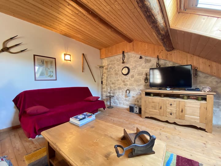 Maison 10 Personnes-ancien Corps De Ferme - Les Rousses