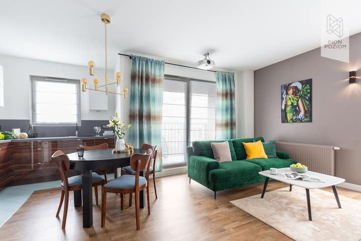 New Modern Apartment In Soho Factory District - Warschau