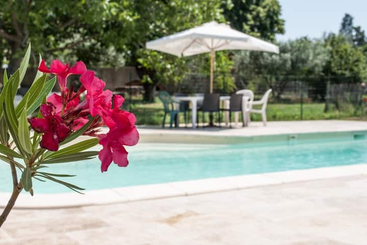 Gîte Avec Piscine Le Pas Des Lanciers *** - Sénas