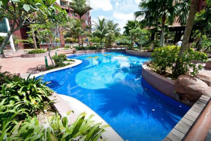 A Happy Place (3 Rooms 1-8pax) - Setapak