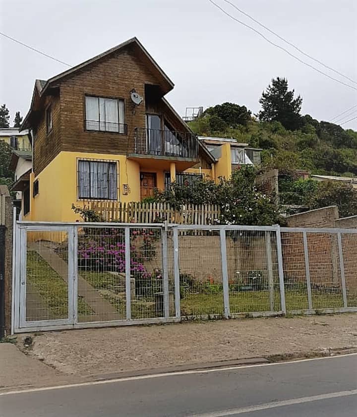 Casa Pelluhue 10 Pasajeros. Excelente Ubicación. - Pelluhue