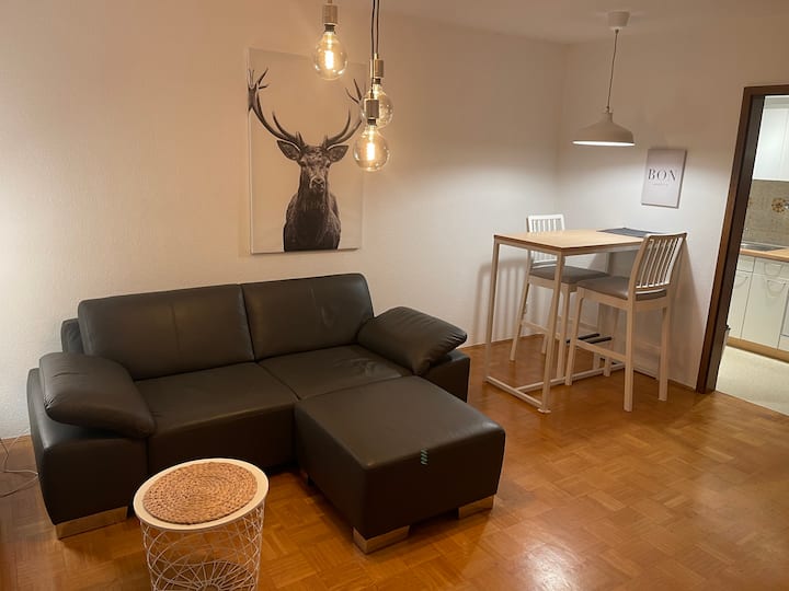 Ruhiges Nettes Apartment Mit Bergblick, Zentral - Buching