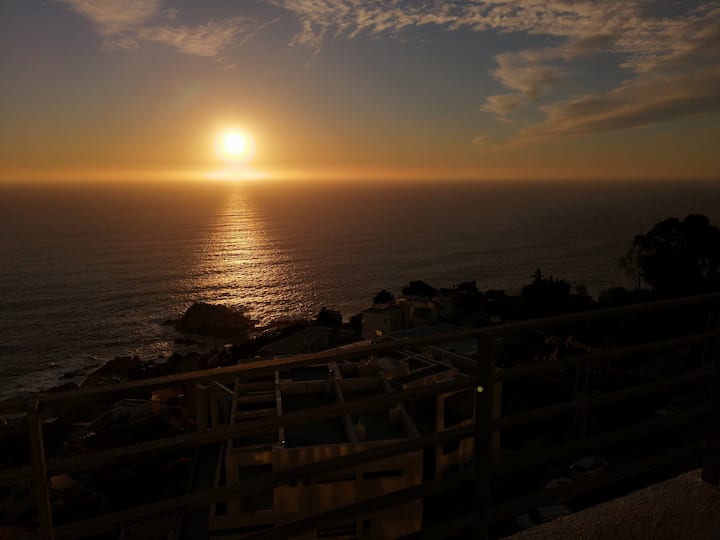 Reñaca Mar Ii Sunset- Great Ocean View -