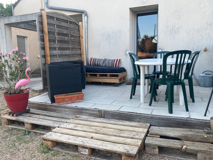 Maison 50m2 + Terrasse Face Gare Proche Centre - Amboise