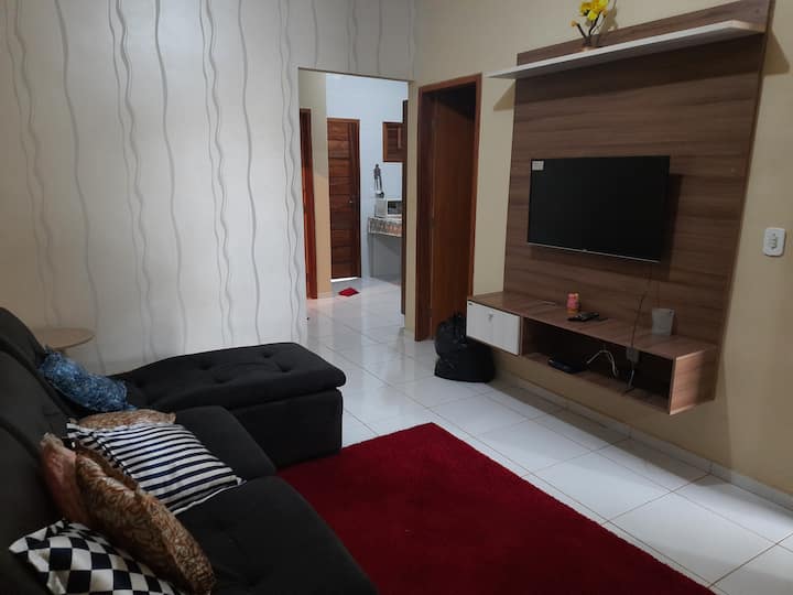 Casa Linda, Com Ar Cond, 3 Quartos E Garagem - Parnaíba
