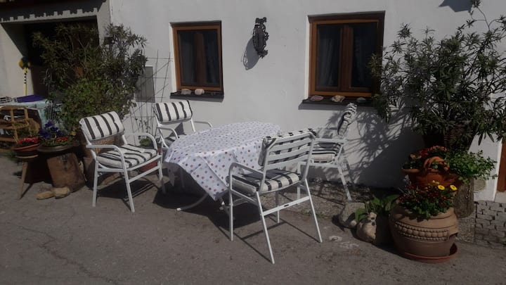 Chiemsee-fewo Alice: Sitzplatz & Blick Zum See 50m - Traunreut