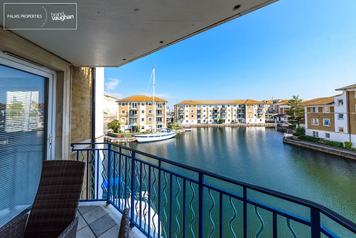 Bright Two Bed Marina Flat With Lagoon Views - Lewes Castle & Museum