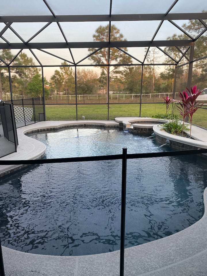 Semi Private Pool Upstairs Mother In-law Suite - Christmas, FL
