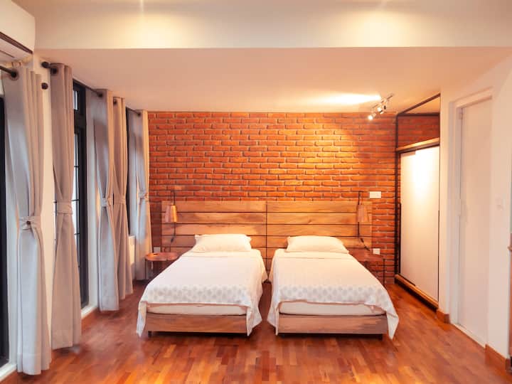 Floor 3: Bright Patan Studio|balcony - Street View - Kathmandu