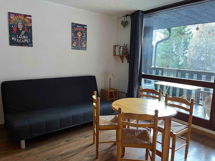 Studio La Berangère 2 Praloup 1500 Uvernet-fours - Pra-Loup