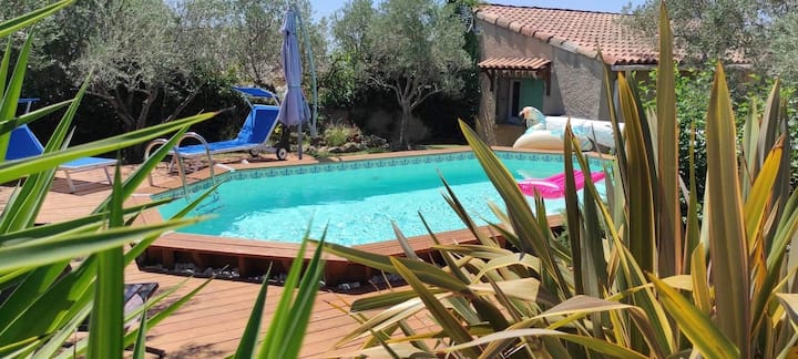 Mini-villa Provençale "L'oliveraie" - La Fare-les-Oliviers