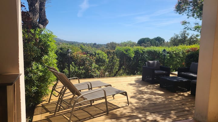 3 Chambres, Terrasse, Vue - Grimaud