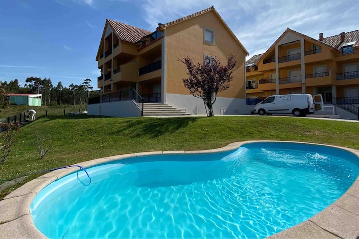 ÁTico Con Terraza Y Piscina -ÁTico Luscofusco- - Carnota