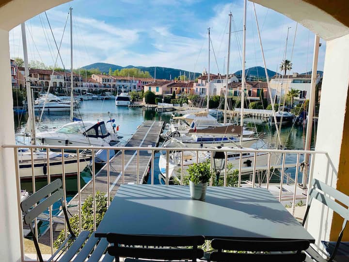 Port Grimaud Bay Of St Tropez Hermoso Apartamento Con Vista Al Puerto Deportivo - Pampelonne Beach