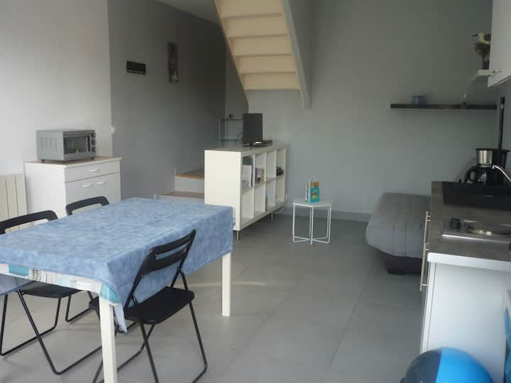 Meublé 2/3 Pers Avec Terrasse Et Place De Parking - Saint-Valery-sur-Somme