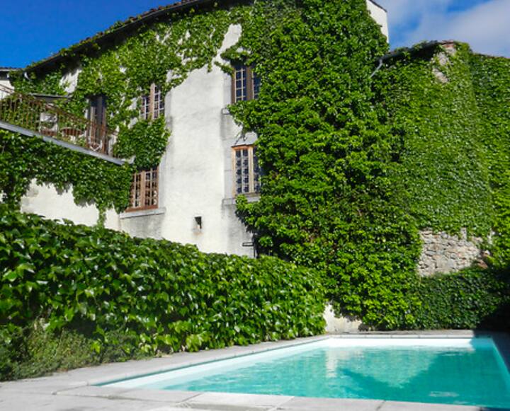 Maison De Charme Familiale Avec Piscine - Saint-Girons