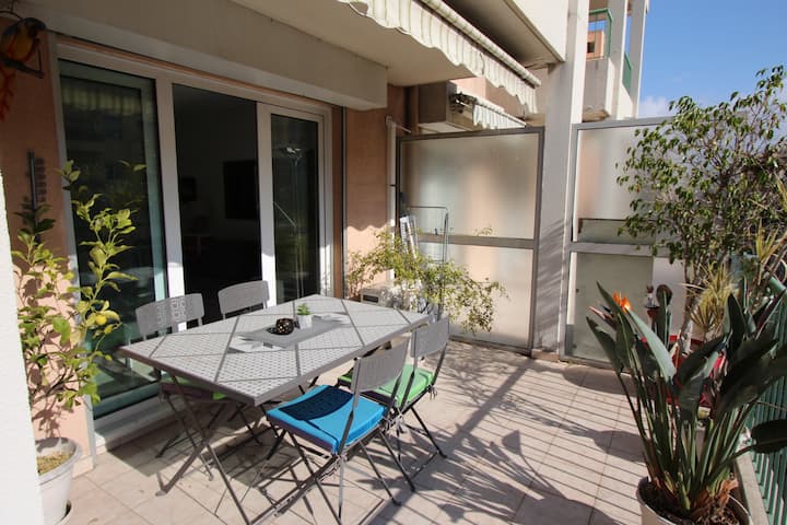 Nouveau ! Confortable Studio Avec Belle Terrasse - Nice