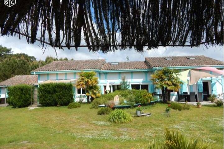 Gîtes Landais Avec Piscine Entre Lac Et Océan 2-4 - Vielle-Saint-Girons