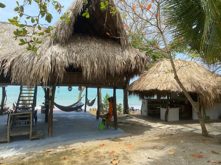 Cabaña Mágica Privada Al Borde Del Mar - Puerto Escondido