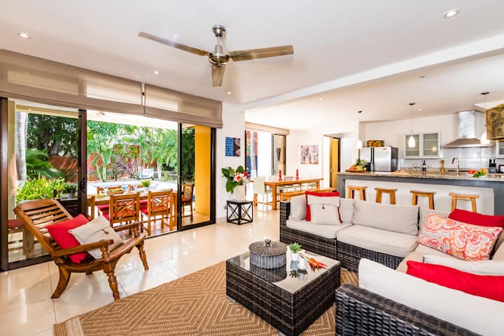 Casa Moderna, 3hab, Piscina Privada, Terraza Y Balcón (Para 9) * 15% De Descuento De Septiembre A Octubre - Tamarindo