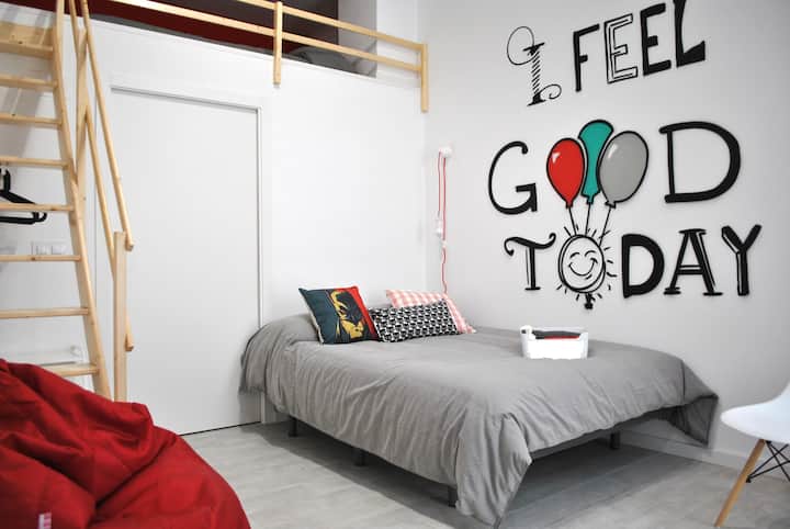 Loft1 Junto Ruzafa - Centro & Ciudad A. Ciencias - Torres de Quart