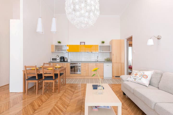 Top Central & Quiet 3 Bedroom Home At Basilica +Ac - Budapeste