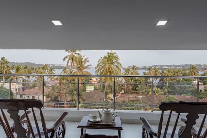 Sea View Penthouse In The Heart Of North Goa, 4bhk - Goa