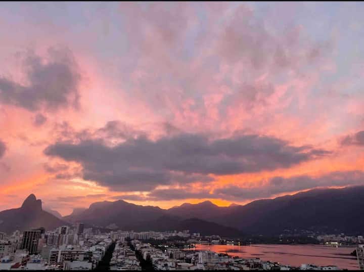 Great View Of Rio With Home-office - Ipanema