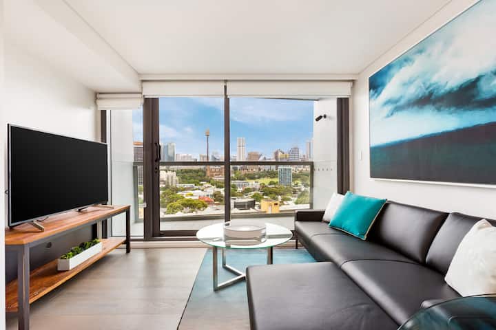 Potts Point Harbour View- Stylish Studio 1mth Min. - Surry Hills