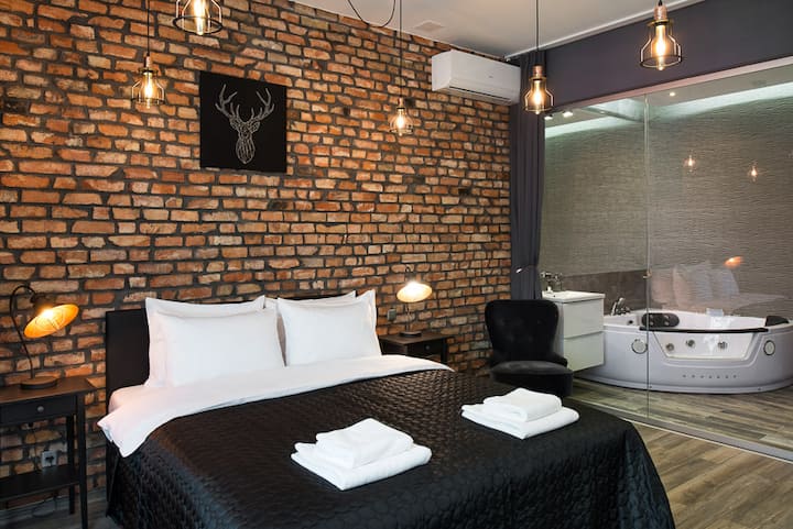Oldtown Jacuzzi Kitchen Groups Up To 21 People - 크라쿠프