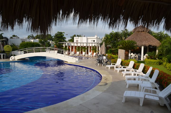 Workcation 5 Minutes Away From The Beach In Gated Community - Puerto Vallarta