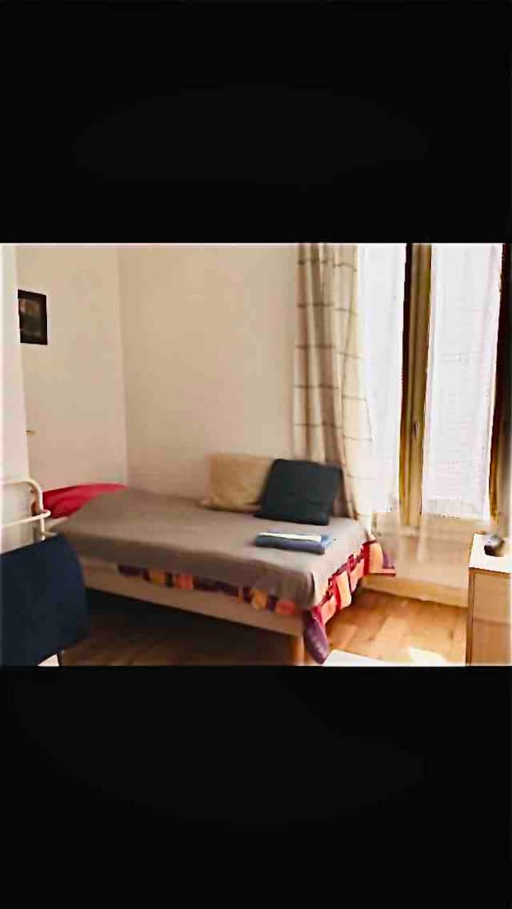 Chambre 1pers Proche Gare Part Dieu, Douche Privée - Lione