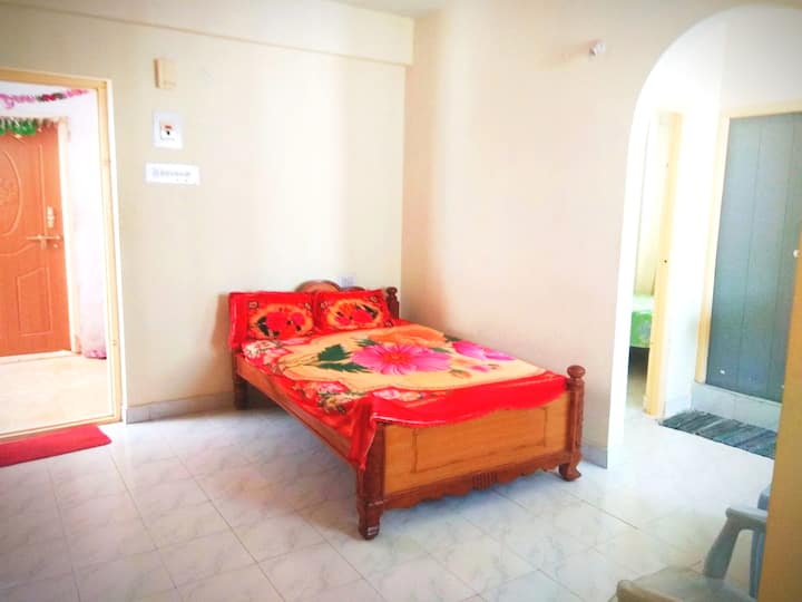 Full Home+kitchen With Ac - Parti Sai Ashram 2 Min - Puttaparthi