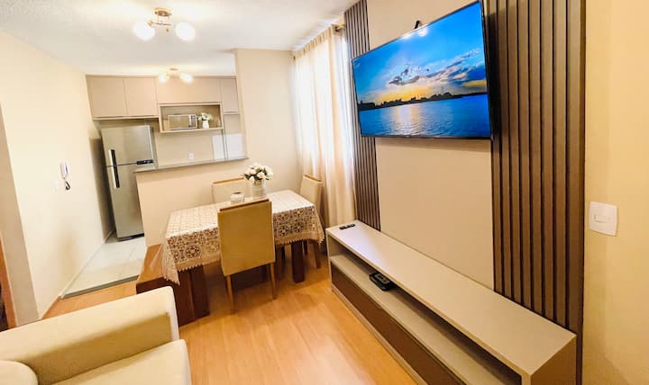 Apartamento Tiradentes - Novo E Completo - Campo Grande