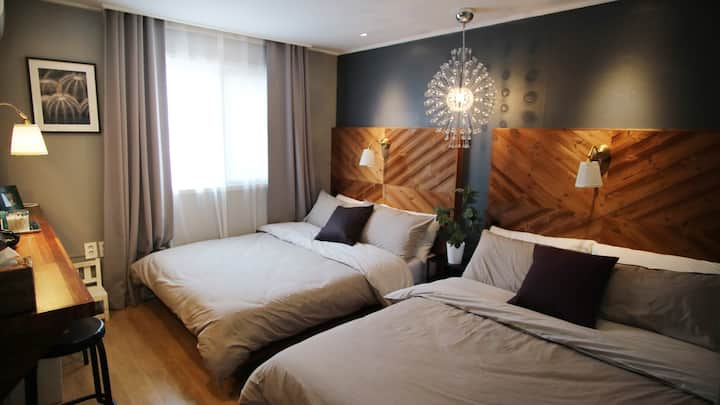 #C, 2min From Hongik Stn/3room/free Wifi - Corea del Sur