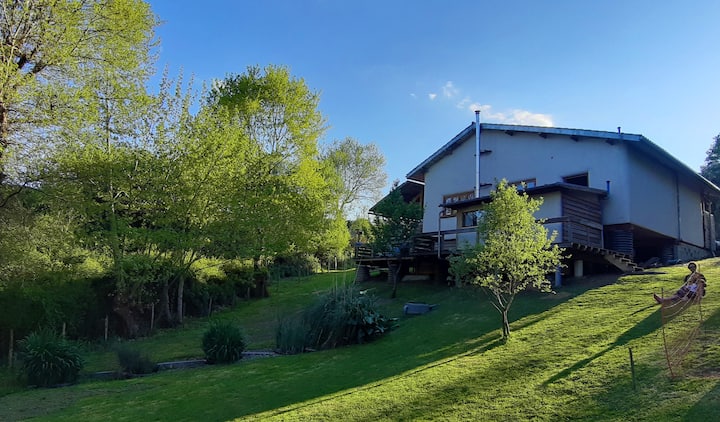 Maison Terre Et Paille Entre Mer Et Montagne - Hasparren