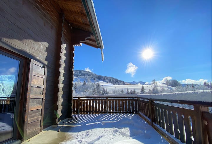 Chalet Ensoleillé Près Des Pistes - 15 Pers - La Clusaz