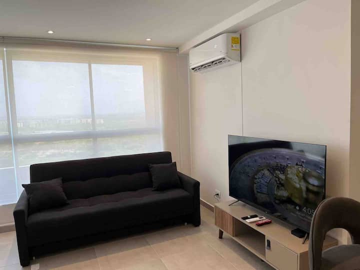 Confort 1 Hab Aa Wifi 7 Min Clinica Portoazul Wifi - Barranquilla