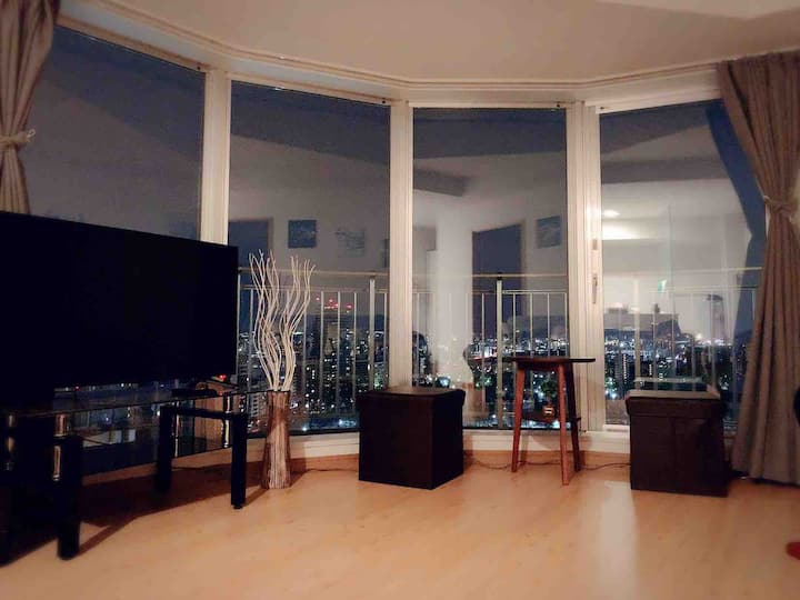23階(2ldk)貸切/lucky House絶景、繁華街中島公園駅徒歩2分&空港直行bus徒步2分 - Sapporo