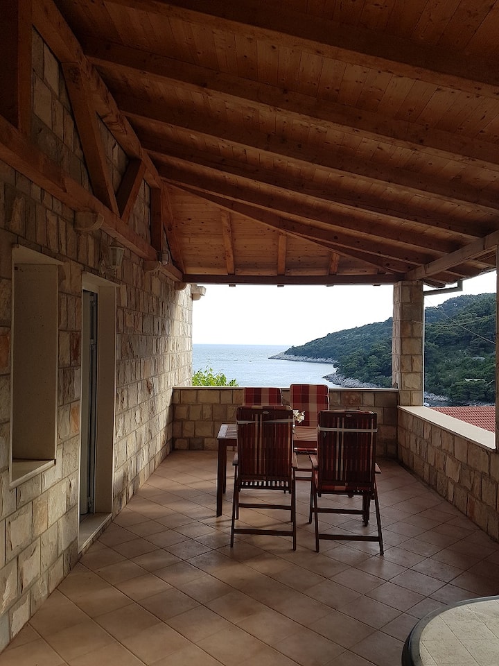 Villa Hansal #2 "Romana" Seaview From Nice Terrace - Mljet